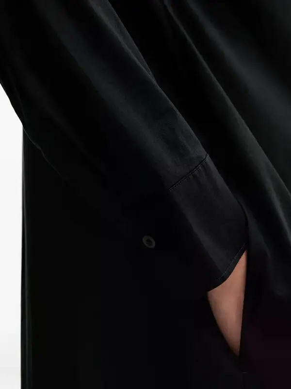 Marc O'polo Button-up Mini Dress - Black