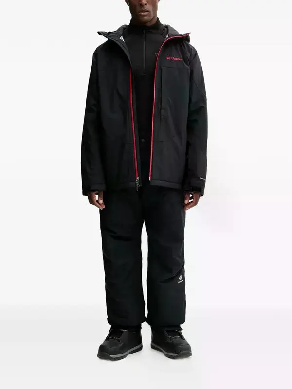 Columbia Hooded Zip-fastening Ski Jacket