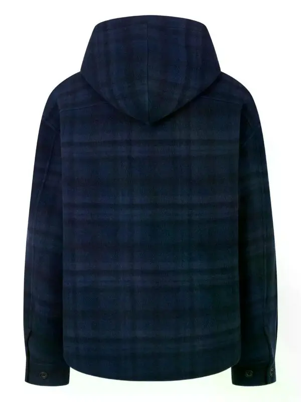 STUDIO TOMBOY Check-pattern Hooded Jacket