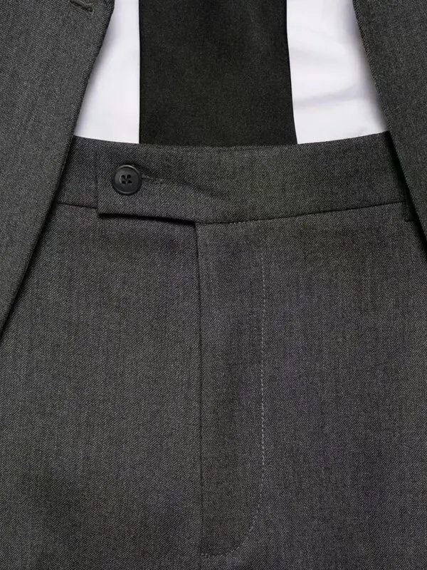 MEDEEA Pleated Front Trousers