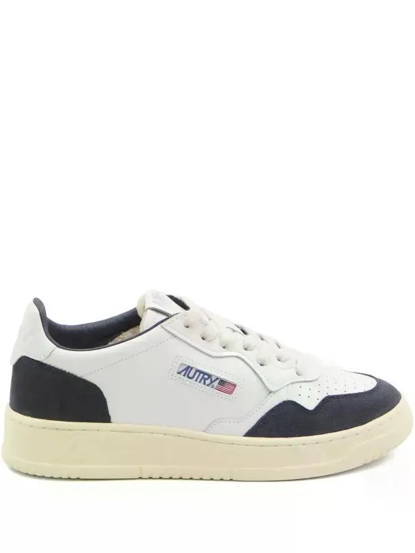 AUTRY 35mm Medalist Perforated Sneakers - White