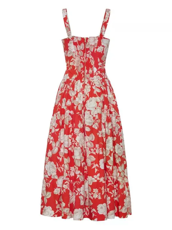 Cara Cara Santiago Tie Midi Dress