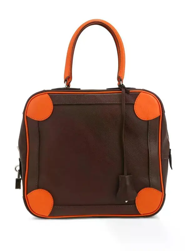 Hermès 2005 Omnibus Double-handle Zip Tote Bag