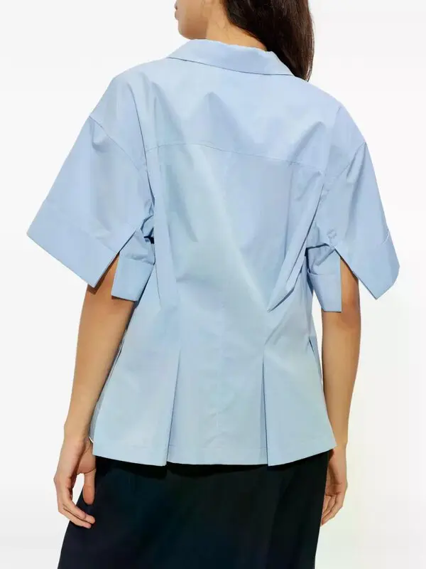 JIL SANDER Short Sleeve Shirt - Blue