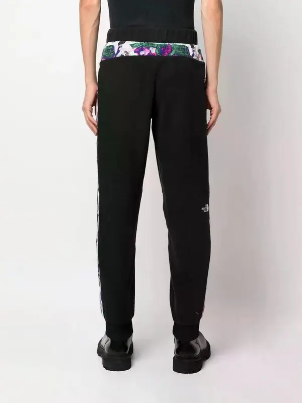 The North Face Graphic-print Panelled Track Pants - Black