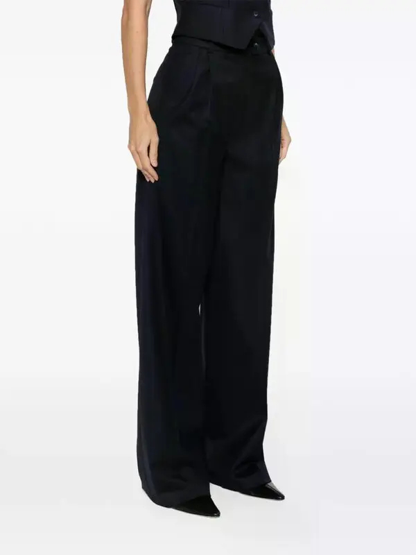 MEDEEA Pleated Front Tailored Trousers