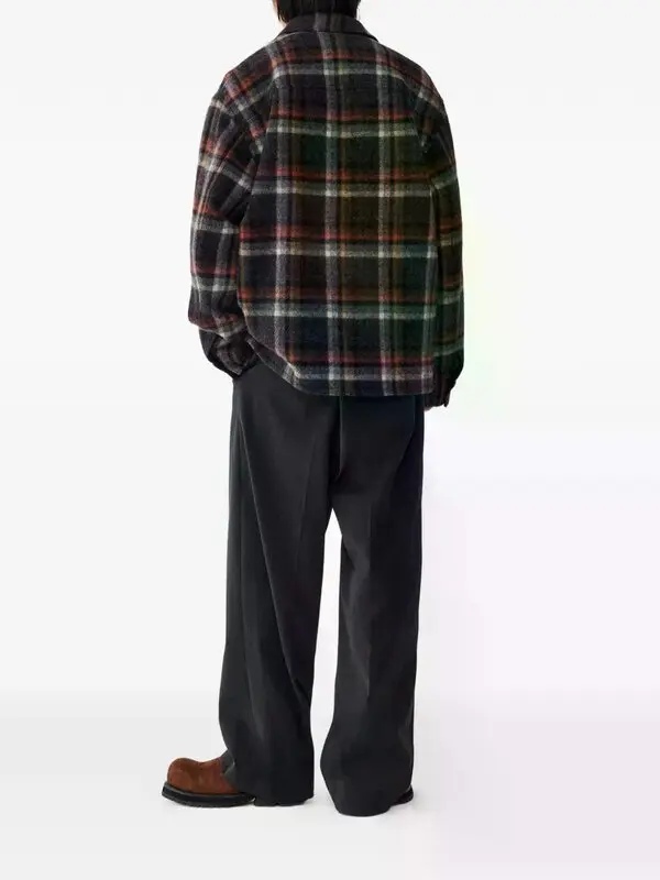 STUDIO TOMBOY Check-pattern Zip-up Jacket