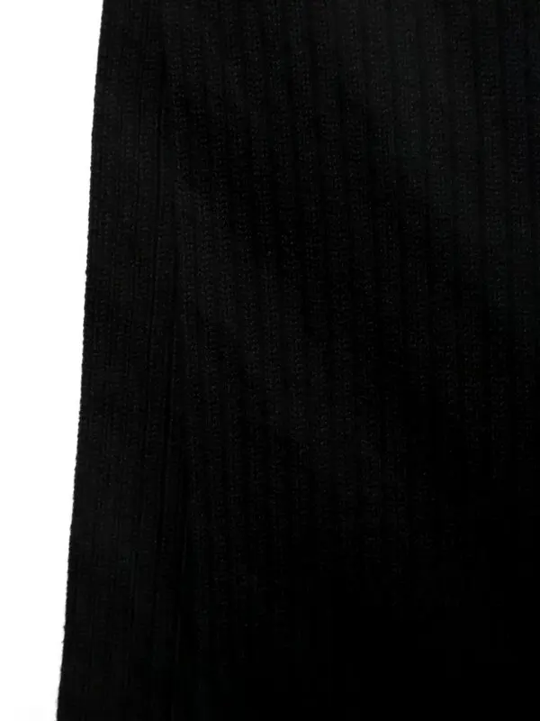 Karl Lagerfeld Ribbed Beanie And Scarf Set