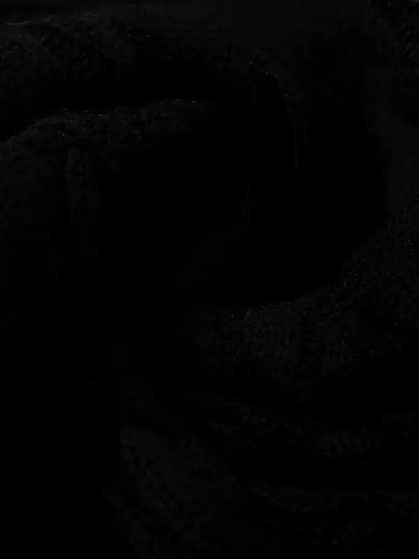 Liviana Conti Cable-knit Scarf - Black