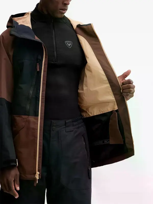 Columbia Hooded Zip-fastening Ski Jacket