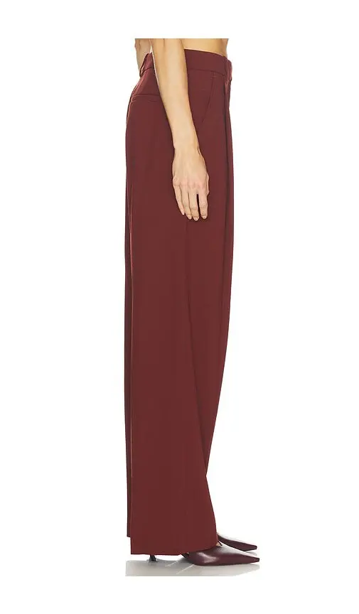 A.L.C. Winston Wide Leg Trousers - Rust