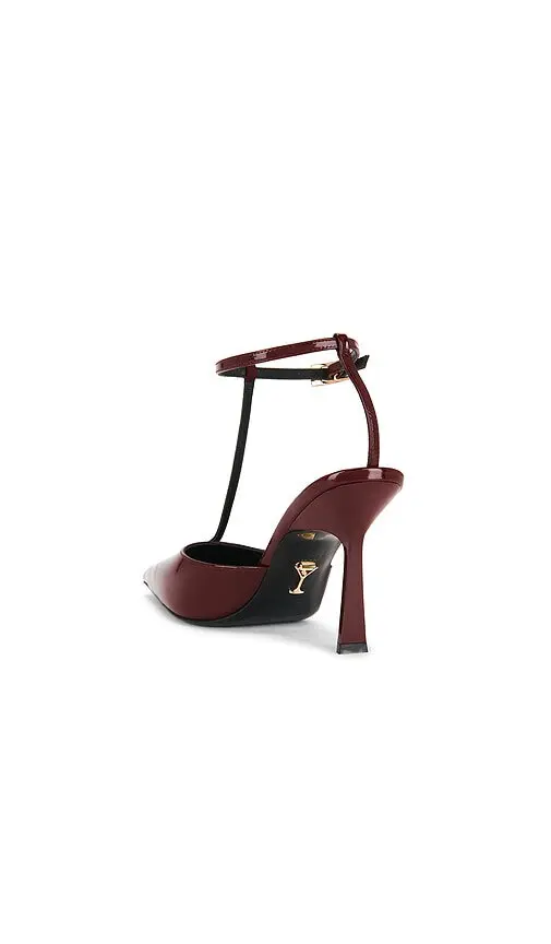 Retrofete Lenu Pump With Gem Embellishment - Wine
