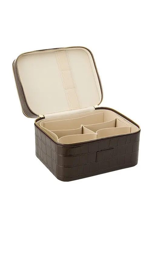 ETOILE COLLECTIVE X Revolve Duo Vanity Case - Chocolate