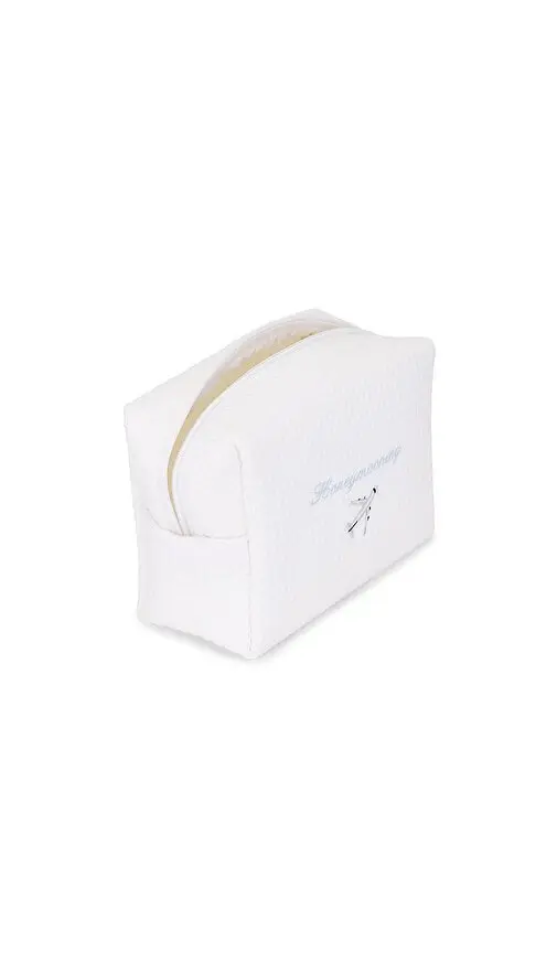 ABBODE Honeymooning Waffle Pouch - White