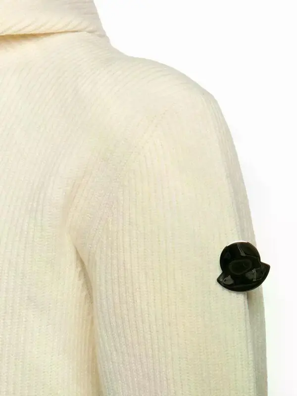 Moncler X Jil Sander Ribbed Knit Hoodie