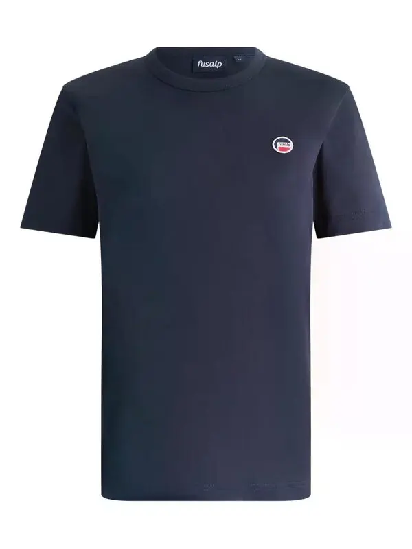 Fusalp Talixe T-shirt With Badge Detail - Blue