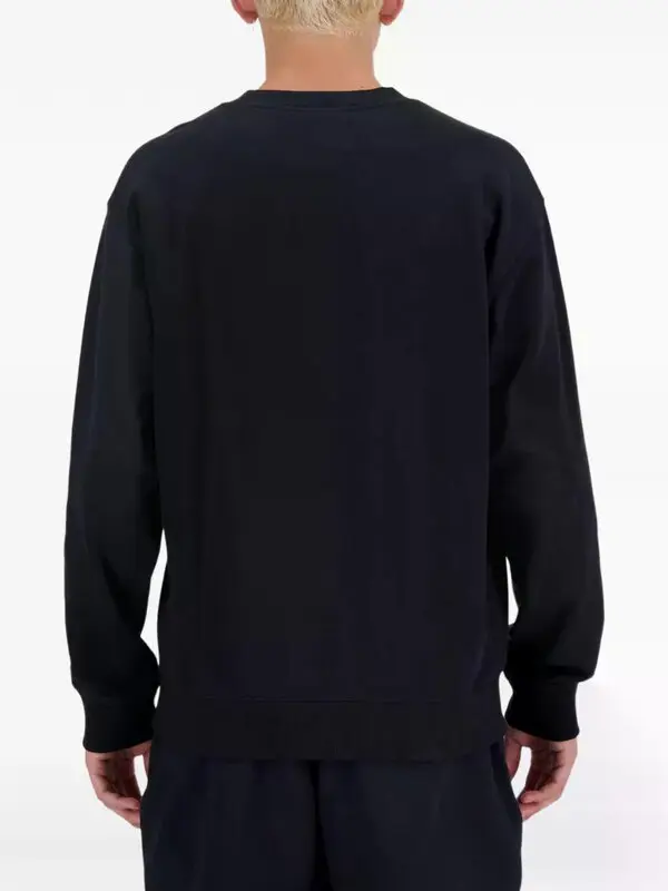 NEW BALANCE Logo-detail Crew-neck Sweatshirt