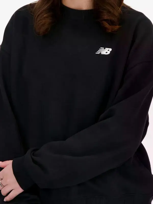 NEW BALANCE Logo Detail Crew Neck Sweatshirt