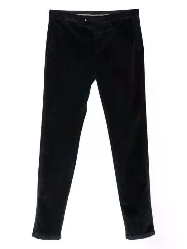 Canali Corduroy Trousers - Black