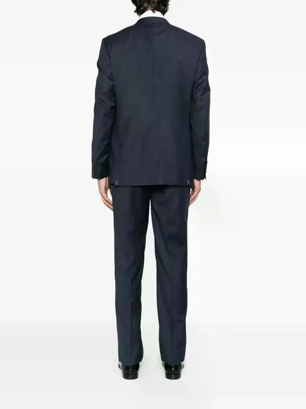 Canali Checked Suit