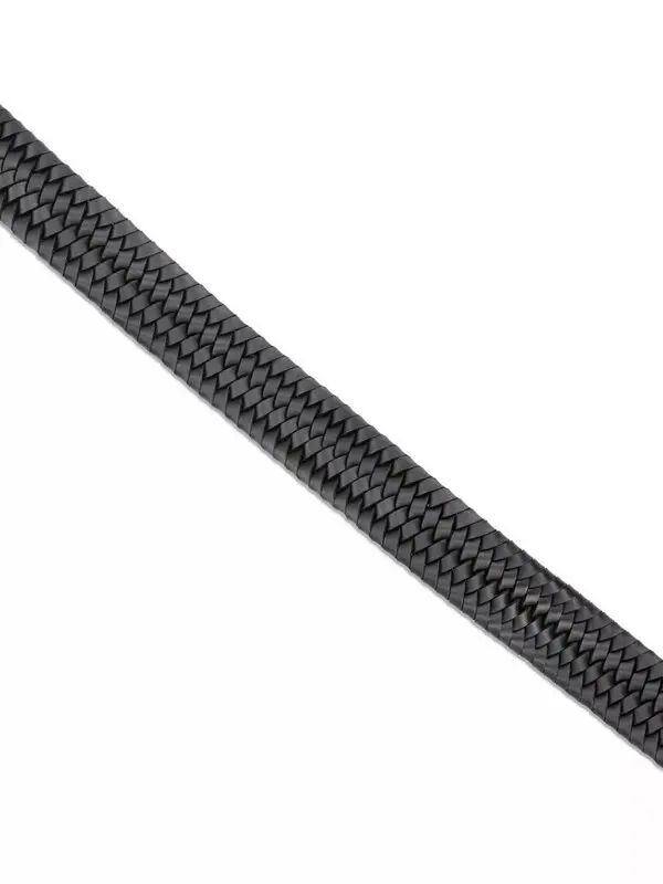 LA BOUCLE Lombardia Woven Leather Belt