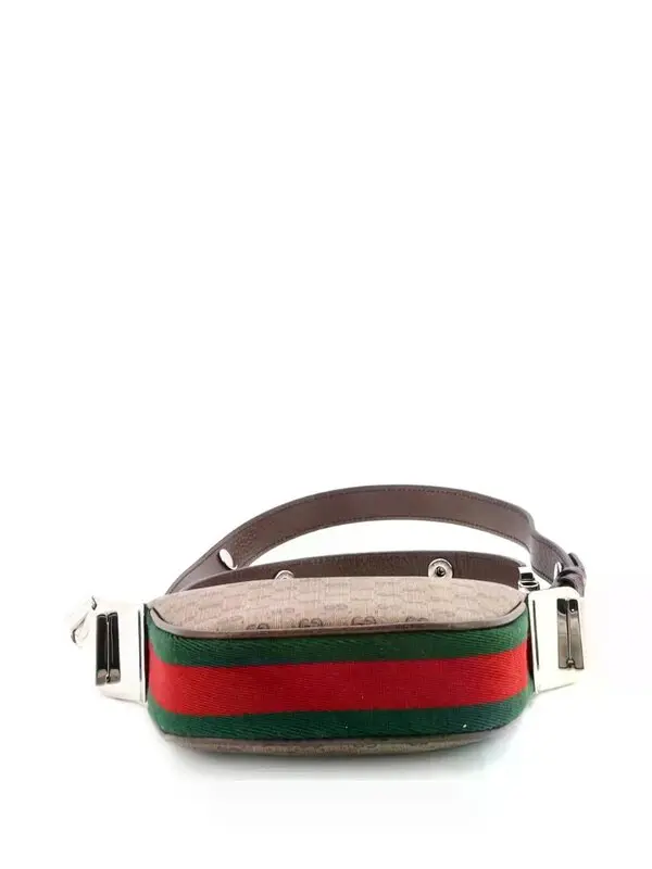 Gucci Micro Gg Coated Canvas Mini Hobo Bag