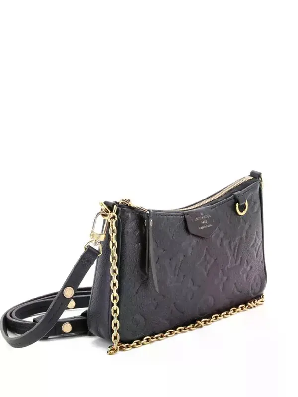 LOUIS VUITTON Easy Pouch On Strap Monogram Empreinte Leather Shoulder Bag