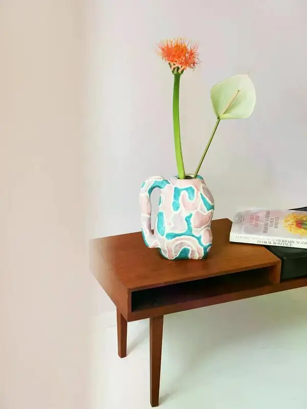 &K AMSTERDAM Medium Pattern Jug Vase