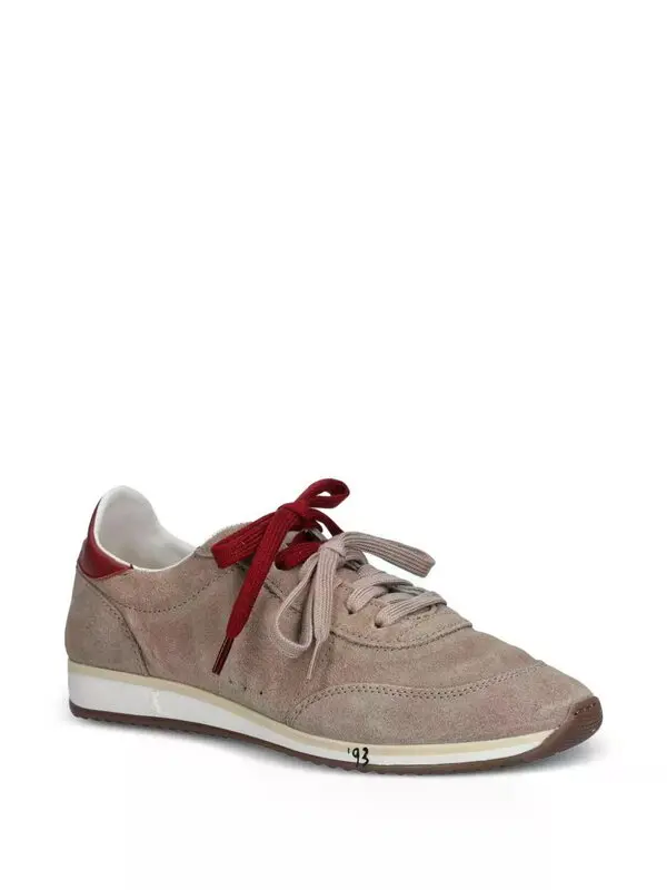 Patrizia Pepe Suede Sneakers - Neutrals
