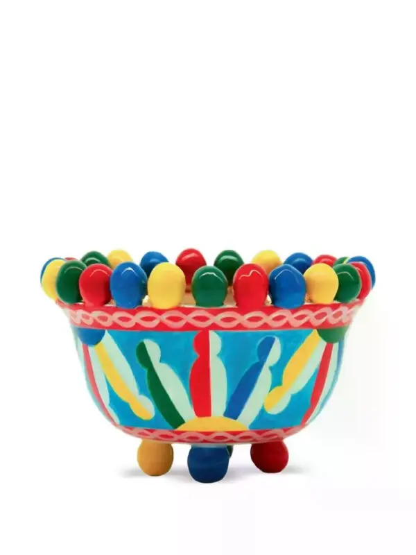 Dolce & Gabbana Medium Carretto Trinket Dish - Blue