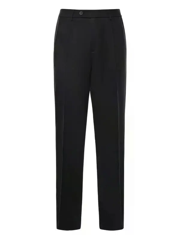 GOLDEN GOOSE Stud Detail Tailored Trousers - Black