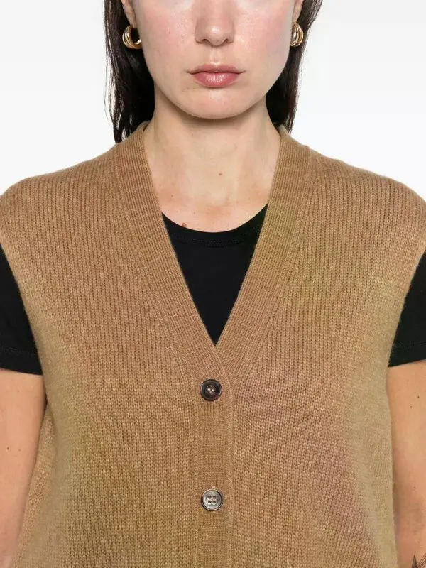 Marc O'polo Button-up V-neck Gilet