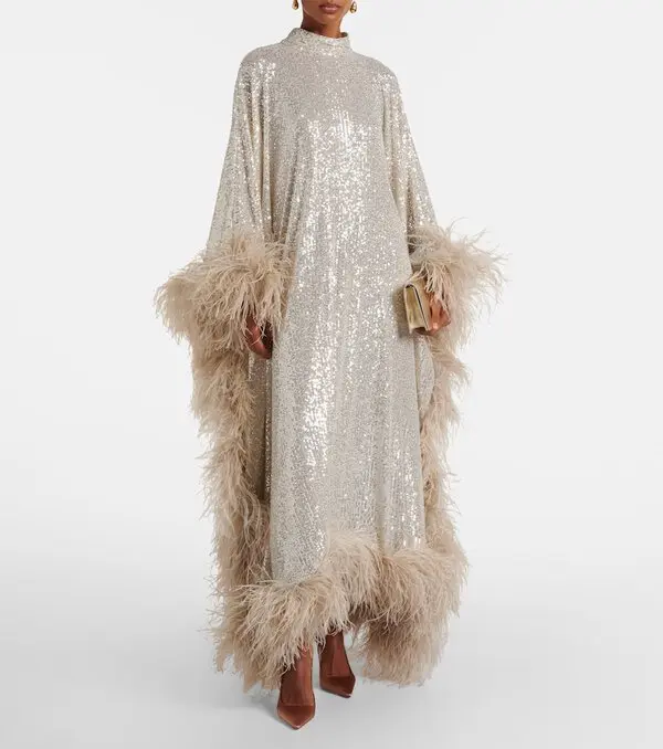 TALLER MARMO Casta Diva Disco Gown - Silver