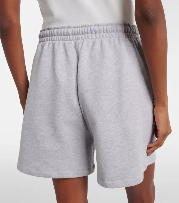 Attico Cotton Shorts - Grey
