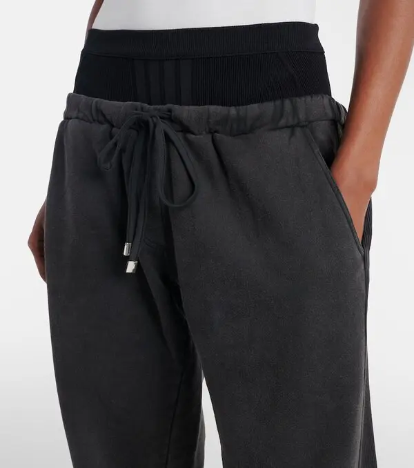 Attico Cotton Jersey Sweatpants