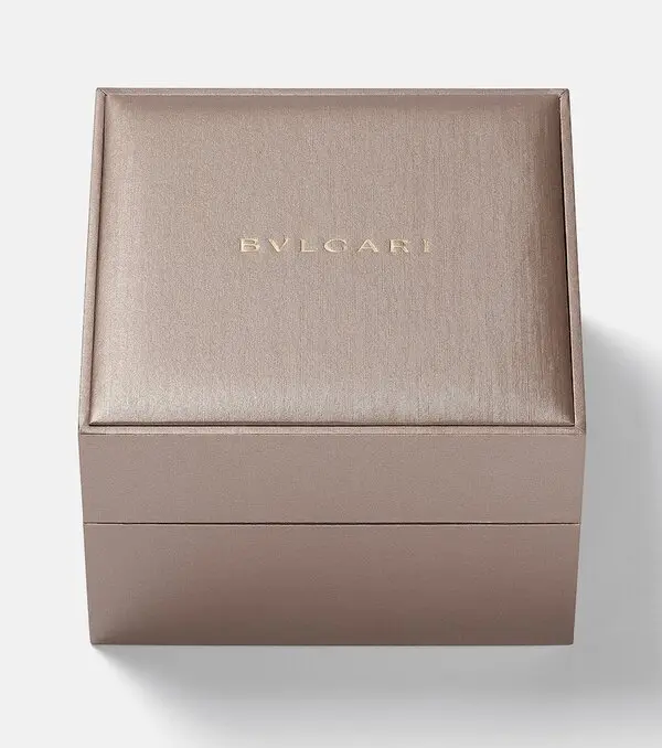 BVLGARI Embellished 33mm 18kt Gold And Stainless Steel Watch