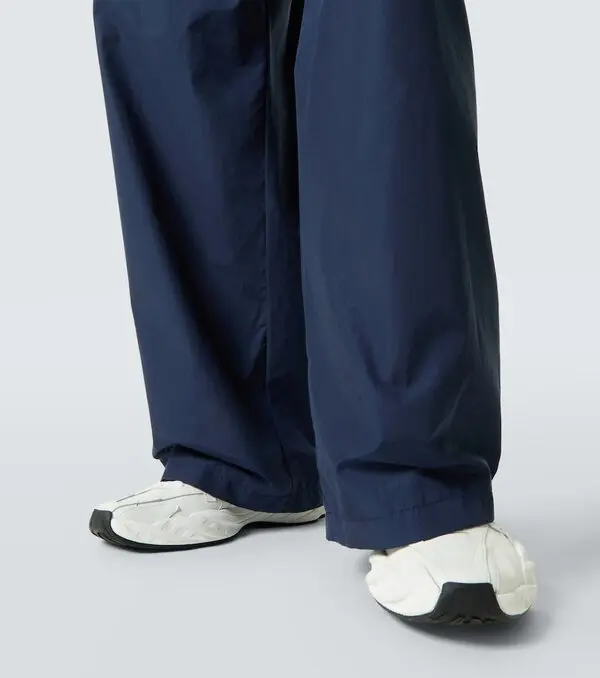 Balenciaga Logo Oversized Cotton-blend Jersey Track Pants