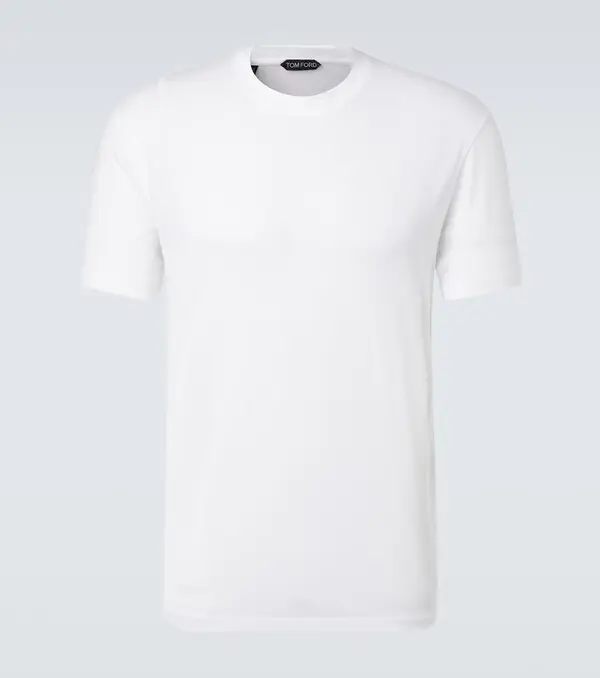 TOM FORD Jersey T-shirt - White