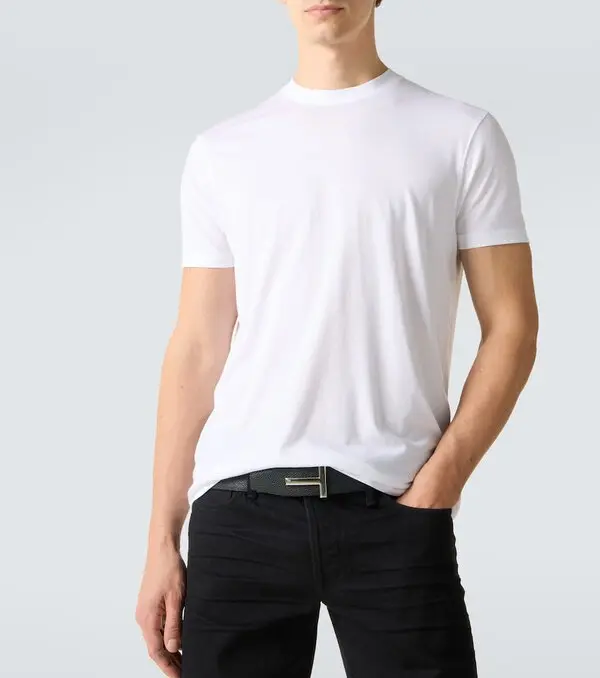 TOM FORD Jersey T-shirt - White