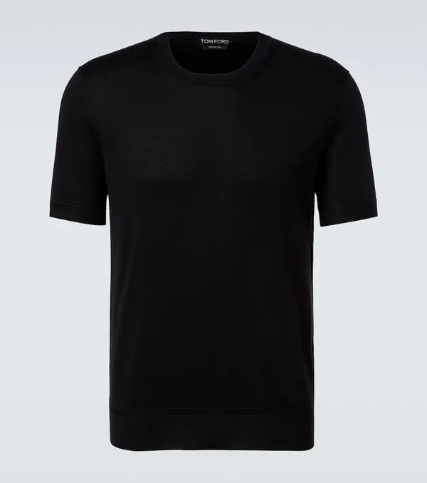 TOM FORD Short-sleeved Crewneck Sweater