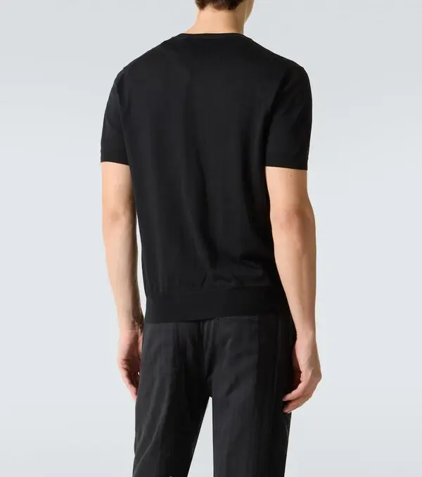 TOM FORD Short-sleeved Crewneck Sweater