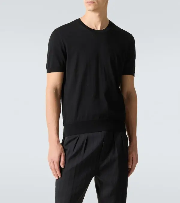 TOM FORD Short-sleeved Crewneck Sweater
