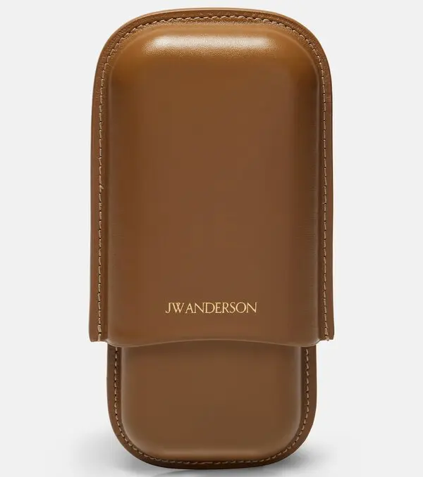 JW Anderson Rectangular Sunglasses With Tortoiseshell Frame - Brown