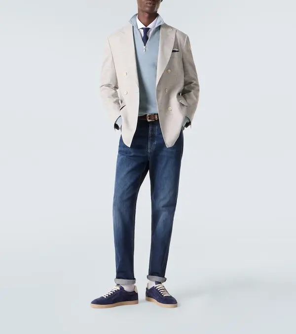 Brunello Cucinelli Ribbed-knit Cotton Sweater