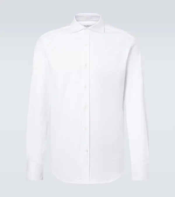 Brunello Cucinelli Cotton Poplin Shirt