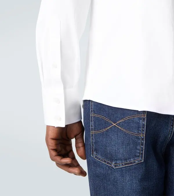 Brunello Cucinelli Cotton Poplin Shirt