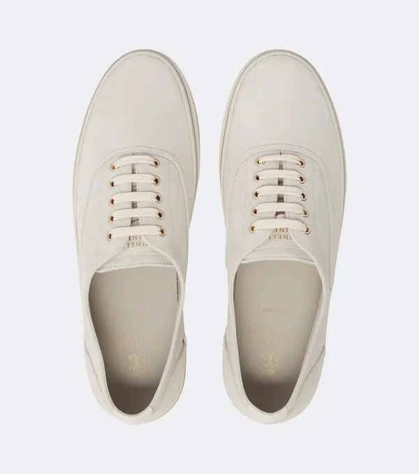 Brunello Cucinelli Suede Lace-up Sneakers