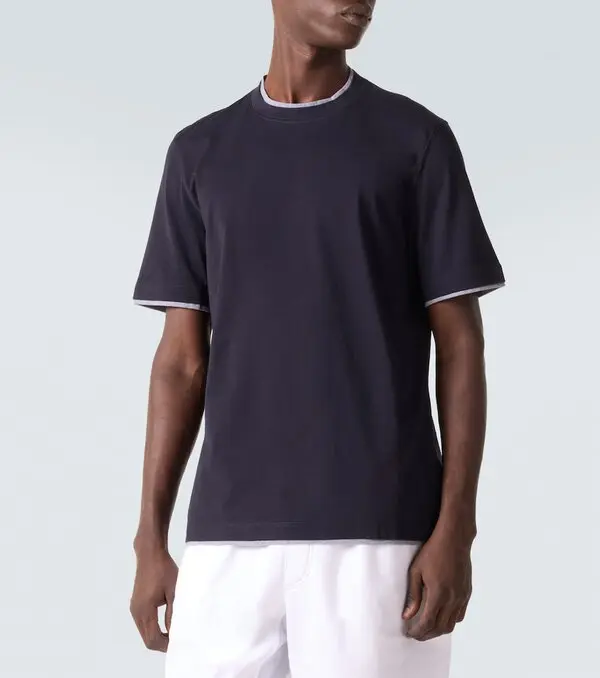Brunello Cucinelli Cotton Jersey T-shirt