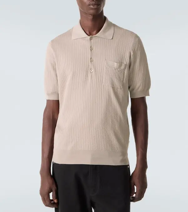 Brunello Cucinelli Cotton Polo Shirt