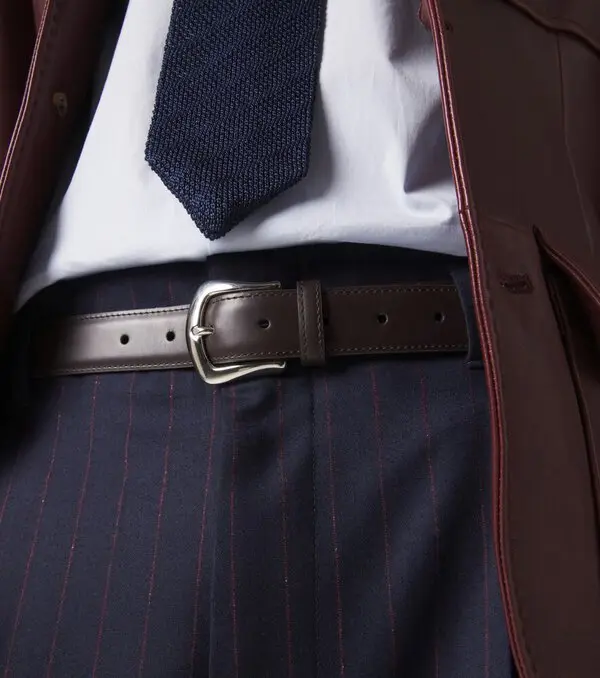 Brunello Cucinelli Leather Belt - Brown